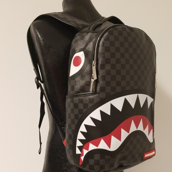 Sprayground | Bags | Sprayground Lv Shark Leather Backpack Nwt | Poshmark